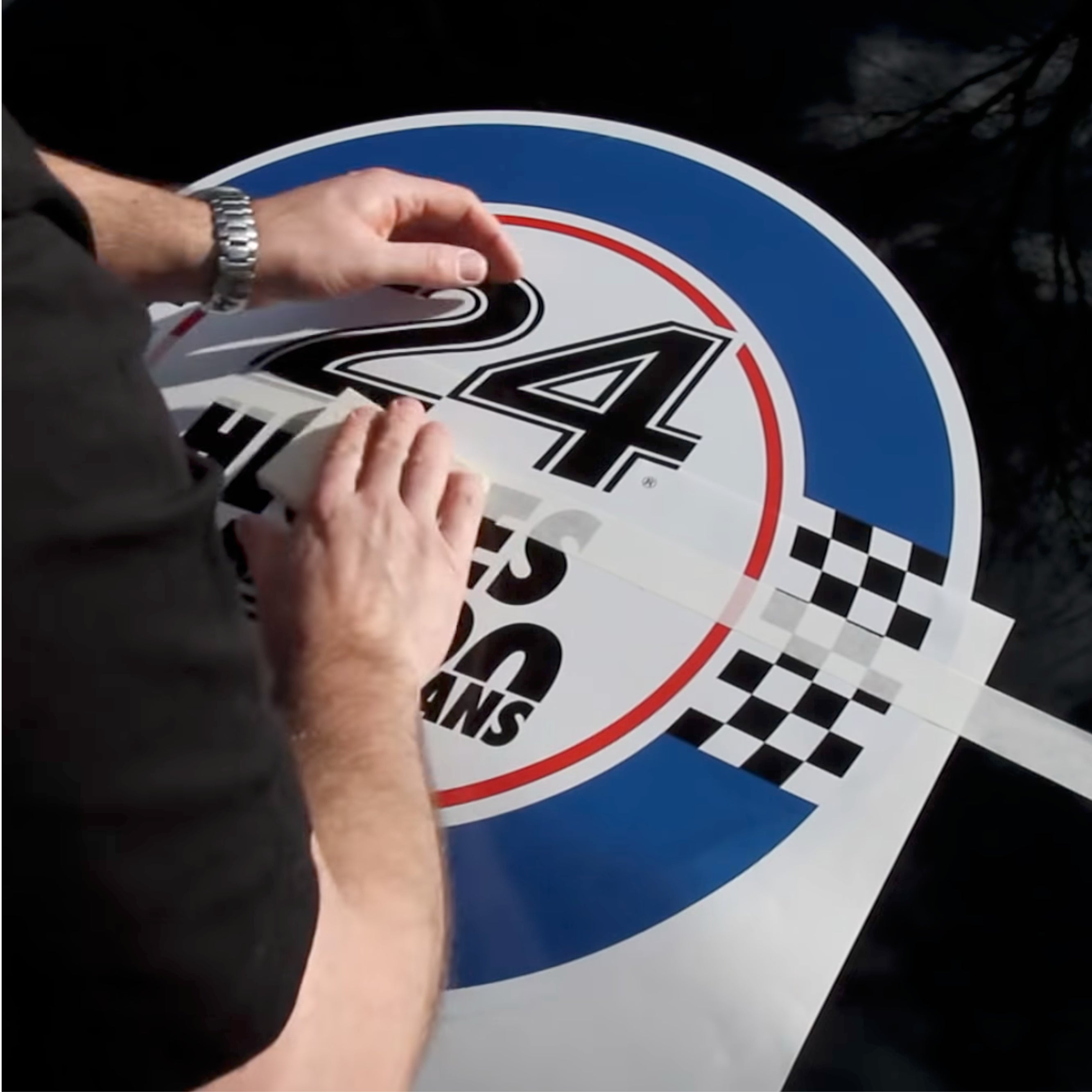 Corner-copia! - StickeredUp4LeMans