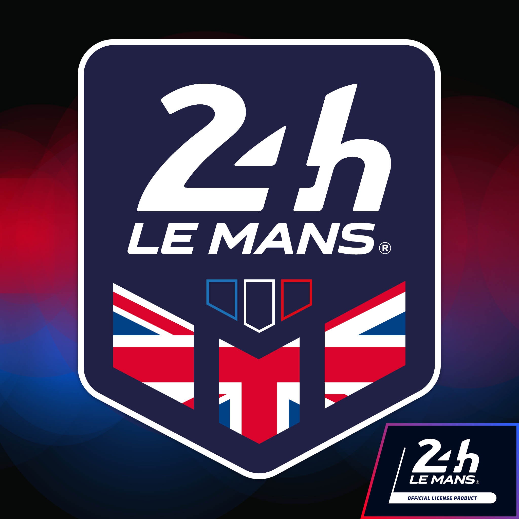 Official Le Mans 24h Chevron Badge Sticker - StickeredUp4LeMans