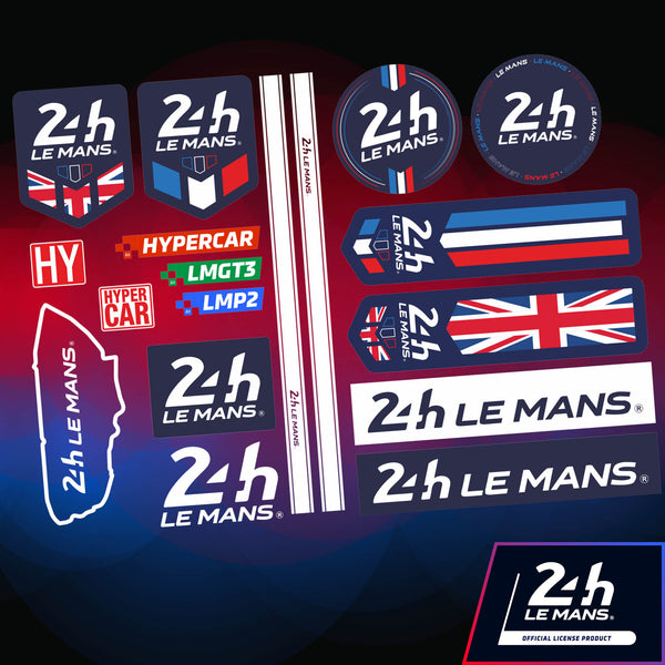 Laptop / Toolbox / Fridge Stickers - StickeredUp4LeMans