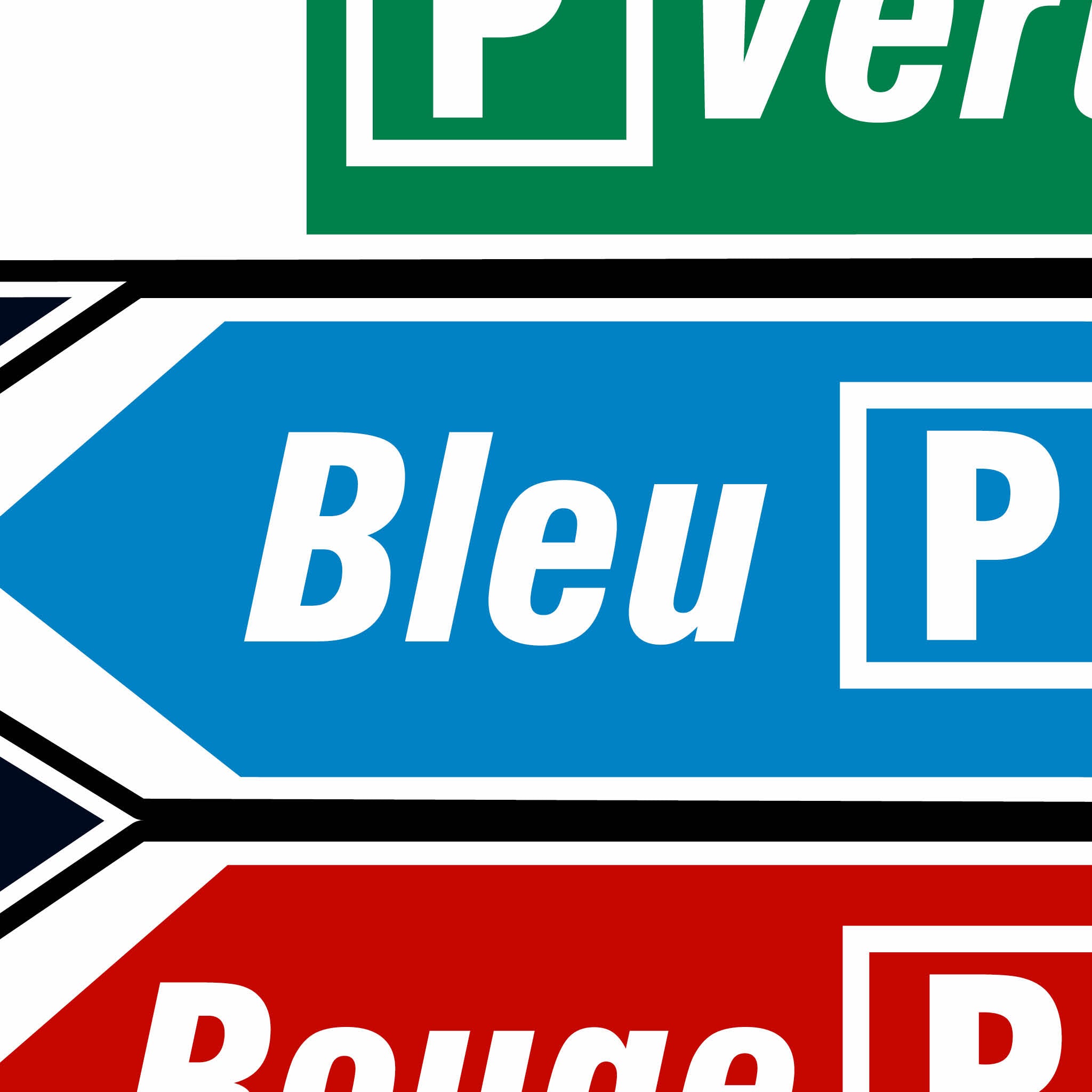 Parking Signs Sticker - StickeredUp4LeMans