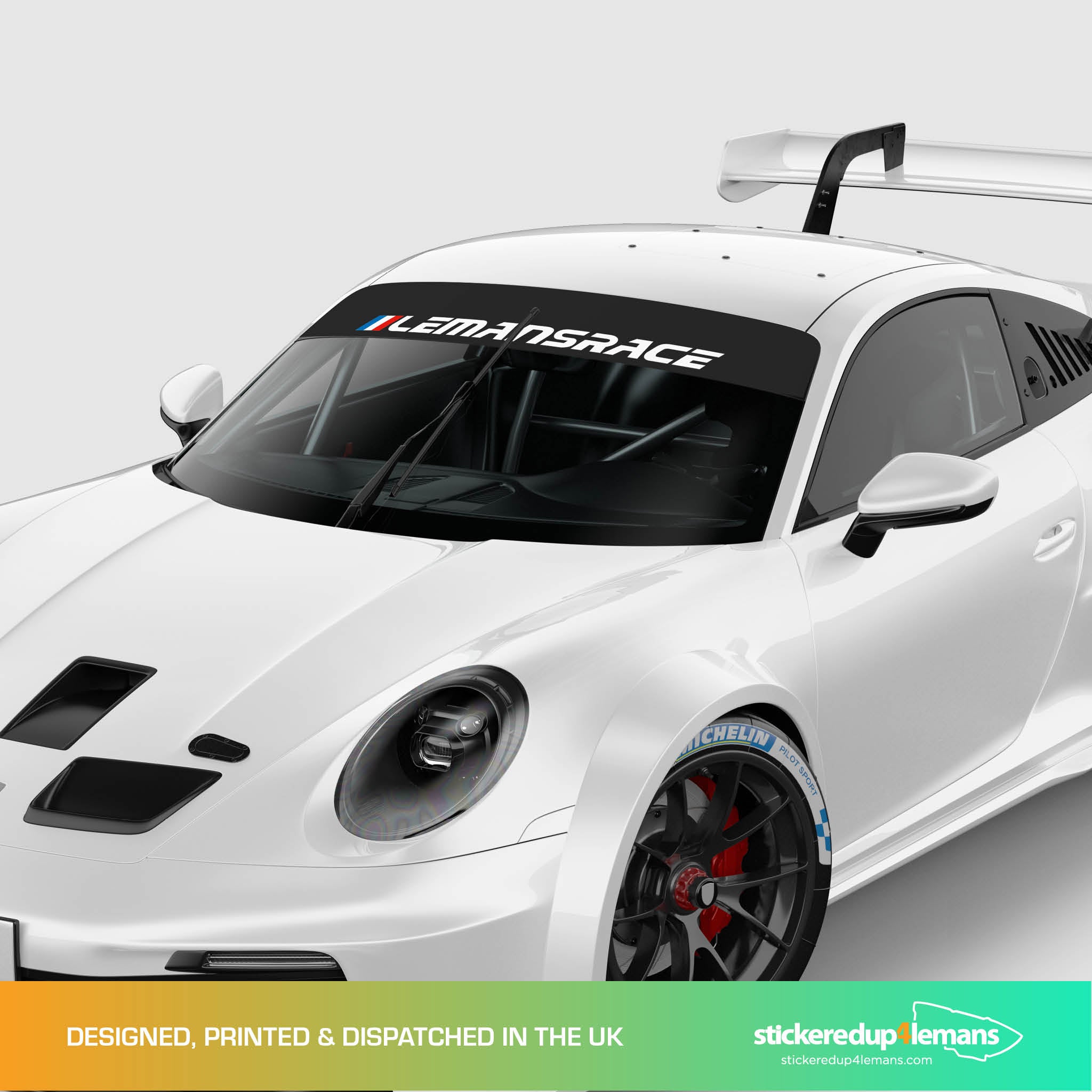 LeMansRace Sunstrip - StickeredUp4LeMans