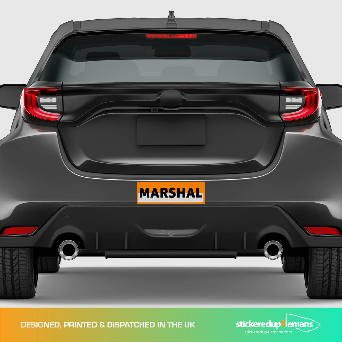 Le Mans Marshal Sticker Mk2 - StickeredUp4LeMans