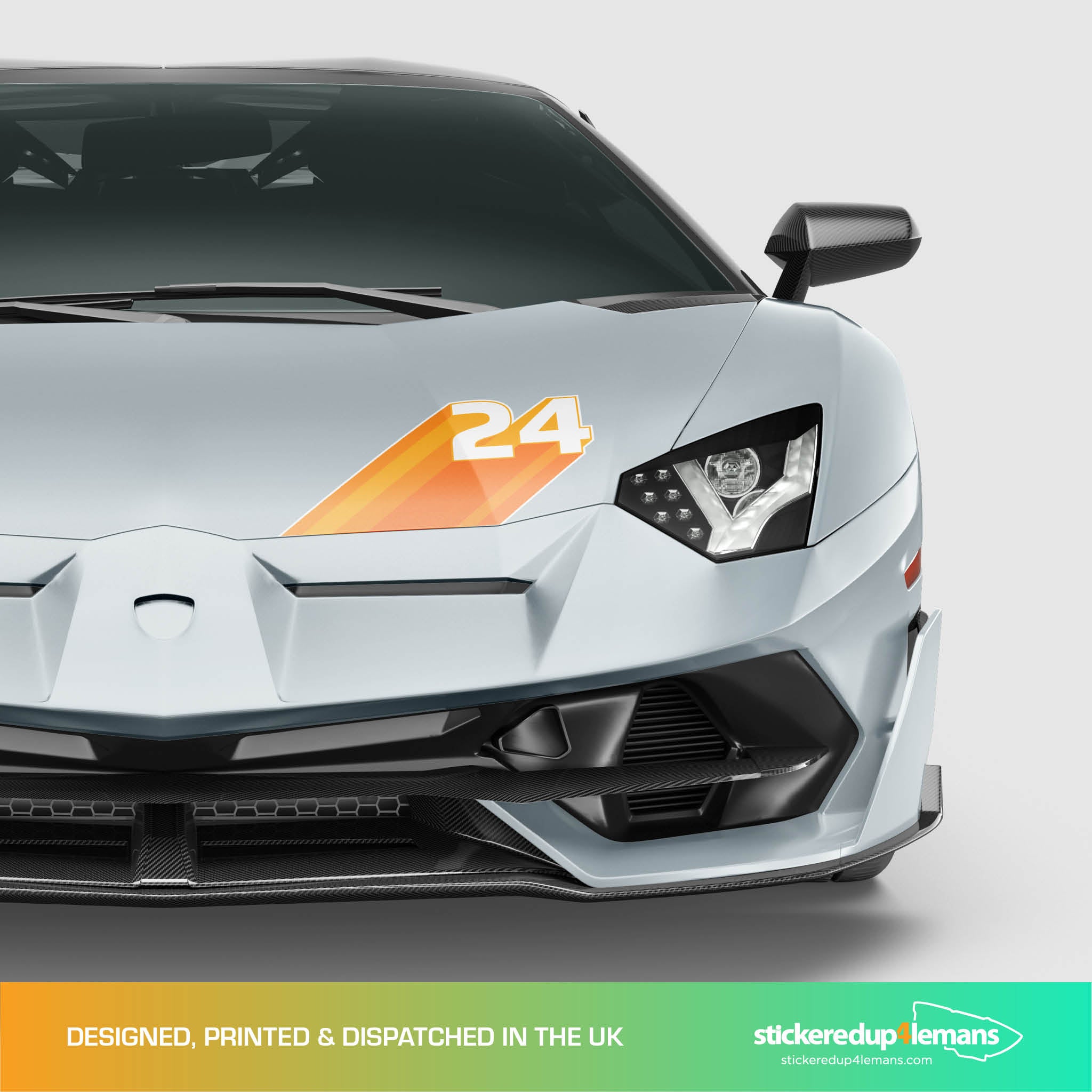 No.24 Racing Numbers Pack - StickeredUp4LeMans