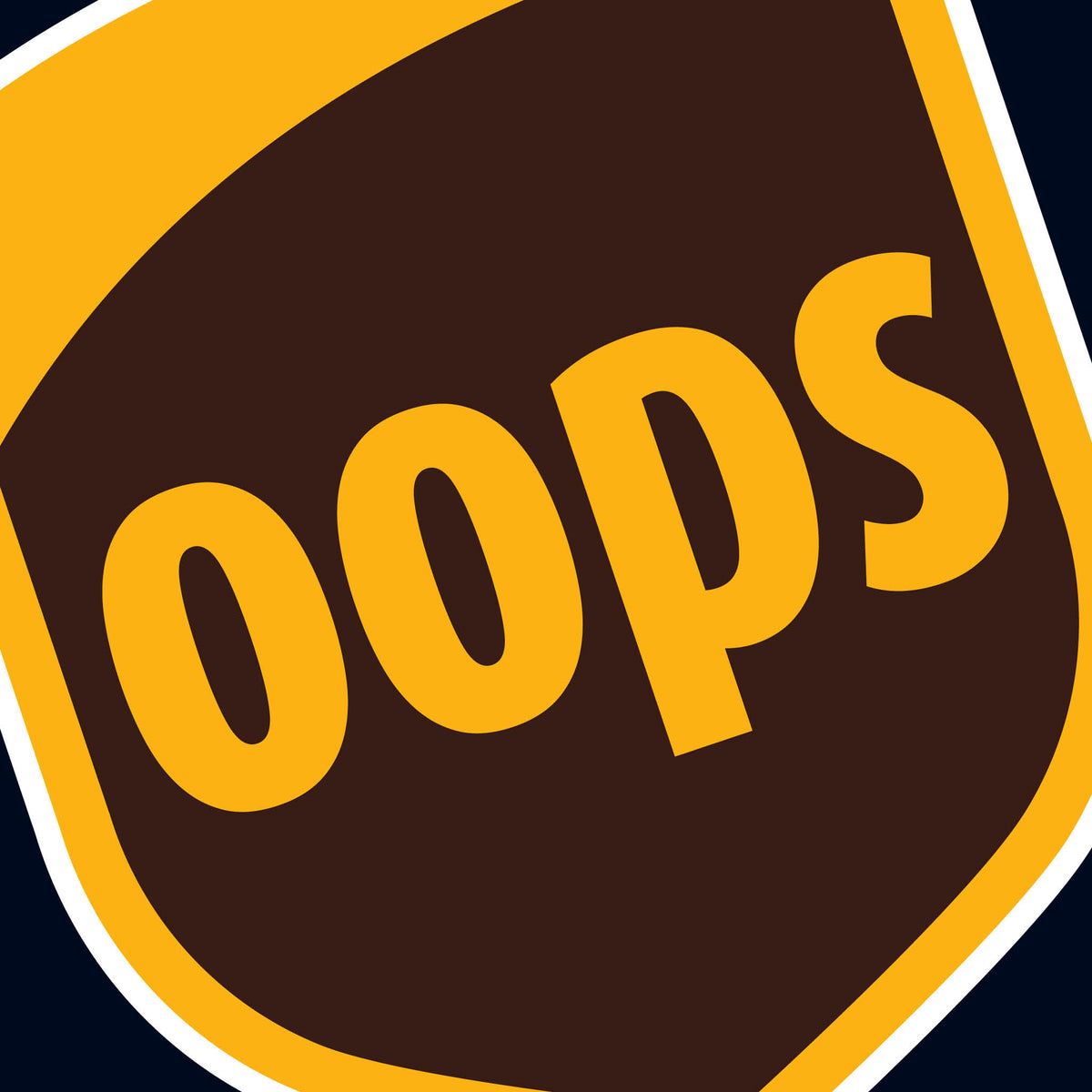 Oops Logo - StickeredUp4LeMans
