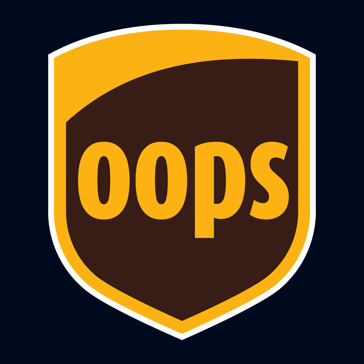 Oops Logo - StickeredUp4LeMans