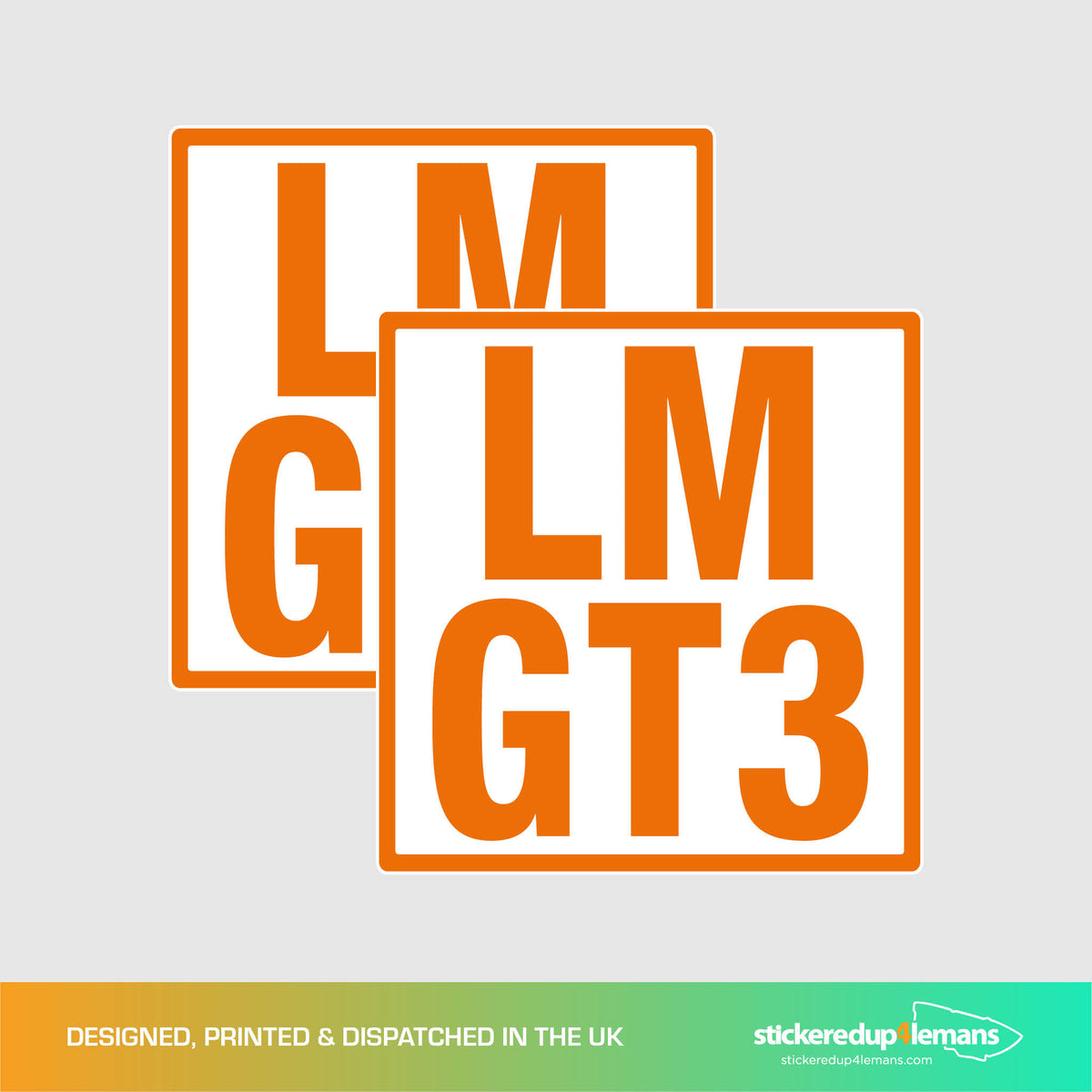 Le Mans Class Sticker - LMGT3 - StickeredUp4LeMans